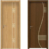 China 70mm Width Latest Designs Pictures Panel Interior Room UPVC PVC Casement Doors for sale
