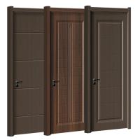 China 70mm Width Latest Designs Pictures Panel Interior Room UPVC PVC Casement Doors for sale