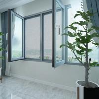 China Superior Aluminum Casement Glass Windows for Modern Design and Folding Screen House for sale