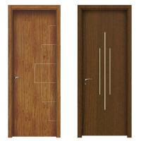 China Stainless Steel Bedroom UPVC PVC Casement Door For Modern Simple Interior for sale