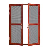China Custom Design French Glass Window Aluminum Casement Window with 1.8mm Wall Thickness for sale
