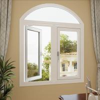 China Custom Design French Glass Window Aluminum Casement Window with 1.8mm Wall Thickness for sale