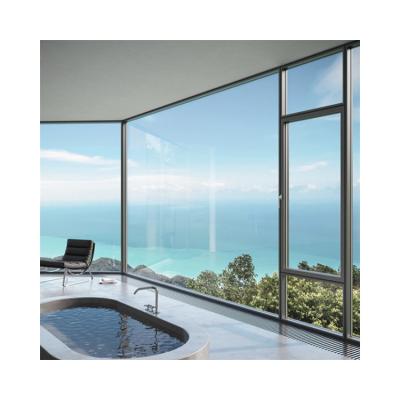 China Water Tightness Level 6 Aluminum Alloy Bedroom Window with Horizontal Opening Pattern for sale