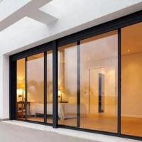 China USA Standards Aluminum Exterior Glass Lift Sliding Doors With Material For Patio for sale