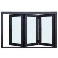 China Effortlessly Blend Indoor And Outdoor Spaces With Aluminum Soundproof Bi Fold Windows for sale
