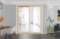 China Customizable 10 Sealing Layer Aluminum Sliding Glass Doors with 70mm Window Frame Width for sale