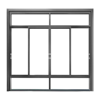 China R D Design Hanging Curtain Aluminum Windows for Verandas Sliding/Tilt and Turn Opening for sale