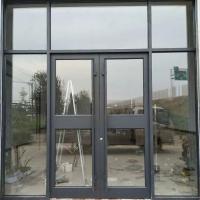 China Bathroom Glass Door Aluminium Alloy Spring Door for Custom Projects for sale