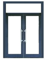 China Sound Insulation Thermal Break Aluminum Alloy Spring Doors for sale