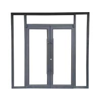 China Sound Insulation Thermal Break Aluminum Alloy Spring Doors for sale
