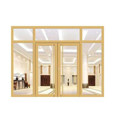 China Modern Colour Glass Doors for Waterproof Aluminium Balcony Spring Customization Options for sale