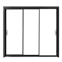 China High Energy Efficiency Aluminum Double Glass Lift And Sliding Doors With 10 Sealing Layers for sale
