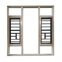 China SKATE Original Hardware Aluminum Soundproof Casement Window with Level 8 Air Tightness for sale