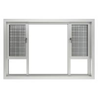 China SKATE Original Hardware Aluminum Soundproof Casement Window with Level 8 Air Tightness for sale