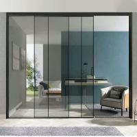 China Modern Design Aluminum Lift Sliding Doors With 1.4mm Wall Thickness And Double Glass for sale