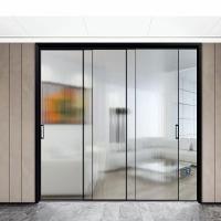 China Modern Design Aluminum Lift Sliding Doors With 1.4mm Wall Thickness And Double Glass for sale