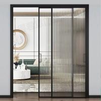 China Modern Design Aluminum Lift Sliding Doors With 1.4mm Wall Thickness And Double Glass for sale