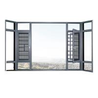 China Swing Open Style Aluminum Casement Windows with Screen Window Customized Design for sale