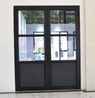 China Modern Exterior Security Waterproof Aluminum Alloy Casement Doors With 10 Sealing Layers for sale