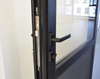 China Modern Exterior Security Waterproof Aluminum Alloy Casement Doors With 10 Sealing Layers for sale