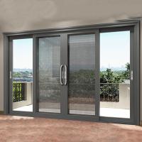 China Strong R D Ability Custom Design Soundproof Aluminum Sliding Windows with Mosquito Net for sale