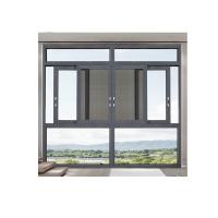 China Strong R D Ability Custom Design Soundproof Aluminum Sliding Windows with Mosquito Net for sale
