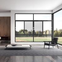 China Modern Bathroom Aluminum Slim Thermal Break Sliding Windows with Strong Designer Team for sale