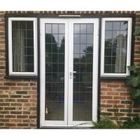 China Villa Main Entry Modern Design 1.4mm Aluminum Swing Casement Glass Door for Home Office for sale