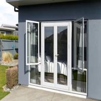 China Villa Main Entry Modern Design 1.4mm Aluminum Swing Casement Glass Door for Home Office for sale