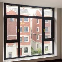 China Modern Design Style SKATE Original Hardware Aluminum Casement Windows for Custom Home for sale
