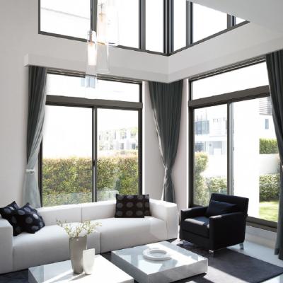 China Customizable 8-Way Seal Aluminum Sliding Windows Perfect for Home Decorative Projects for sale