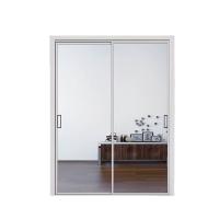 China Customizable Soundproof Aluminum Sliding Double Glass Doors With 10 Sealing Layers for sale