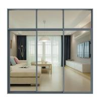 China Residential Aluminium Sliding Doors With Thermal Break And Stainless Steel Screen for sale