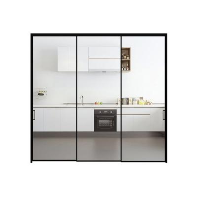 China European Style Thermal Break Aluminum Sliding Glass Doors with Triplex Glass Upgrade for sale