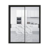 China European Style Thermal Break Aluminum Sliding Glass Doors with Triplex Glass Upgrade for sale