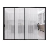 China European Style Thermal Break Aluminum Sliding Glass Doors with Triplex Glass Upgrade for sale