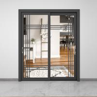 China European Style Thermal Break Aluminum Sliding Glass Doors with Triplex Glass Upgrade for sale