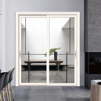 China Stainless Steel Screen Netting Aluminum Sliding Glass Doors with Thermal Break and Good for sale