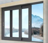 China Modern Design Air Tightness Level 8 House Aluminum Glass Sliding Windows at Affordable for sale