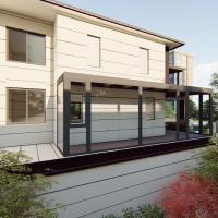 China Modern Design Air Tightness Level 8 House Aluminum Glass Sliding Windows at Affordable for sale