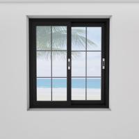 China Modern Design Air Tightness Level 8 House Aluminum Glass Sliding Windows at Affordable for sale