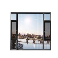 China Housing Project Aluminum Alloy Broken Bridge Casement Windows with Folding Screen for sale