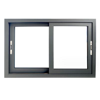 China North American Bedroom Customized Aluminium Sliding Windows with Energy Saving Design for sale