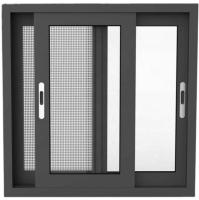 China North American Bedroom Customized Aluminium Sliding Windows with Energy Saving Design for sale