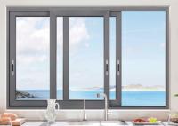 China North American Bedroom Customized Aluminium Sliding Windows with Energy Saving Design for sale