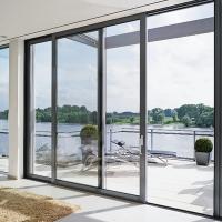 China Energy Residential Sliding Door with 1.4mm Aluminum Wall Thickness and Thermal Break for sale
