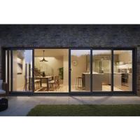 China Energy Residential Sliding Door with 1.4mm Aluminum Wall Thickness and Thermal Break for sale
