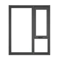 China Broken Bridge Aluminum Profile Top-Hung and Awning Window for by Australian Standard for sale