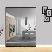 China Affordable Custom Aluminum Narrow Frame Sliding Glass Doors for Project Window Design for sale