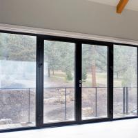 China Custom High Wind Resistance Double Glass Aluminum Alloy Casement Doors for Home Office for sale